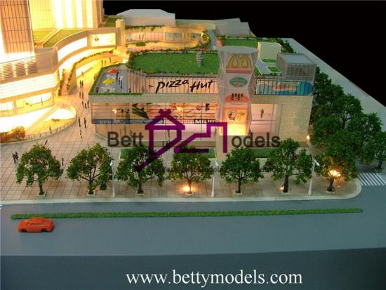 shopping mall models,building model making,big scale model makers
