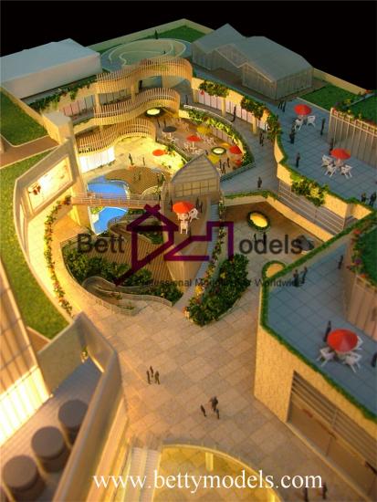 shopping mall models,building model making,big scale model makers